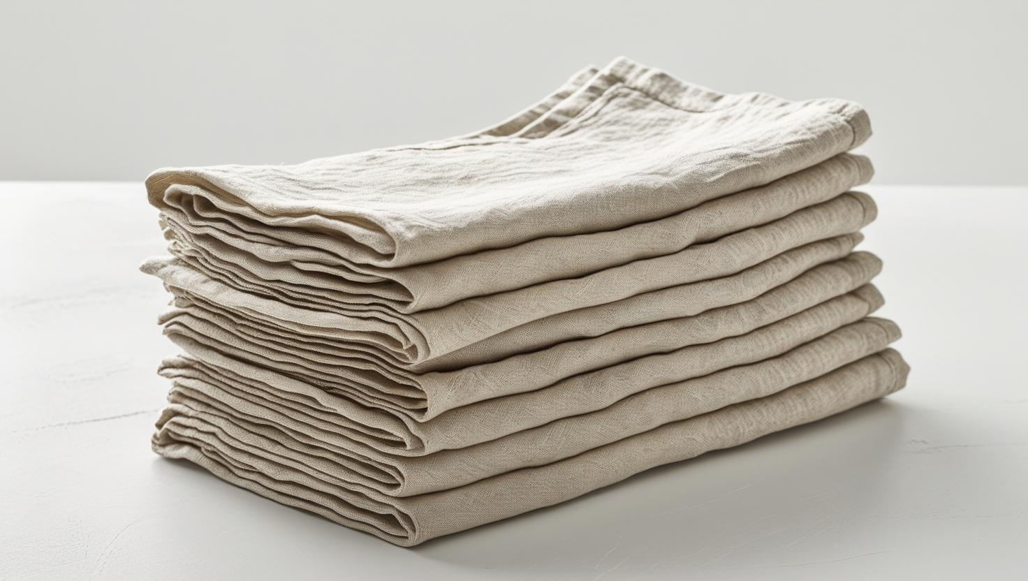 Irish Linen Napkins- Oatmeal – LINEN SHIRT COMPANY